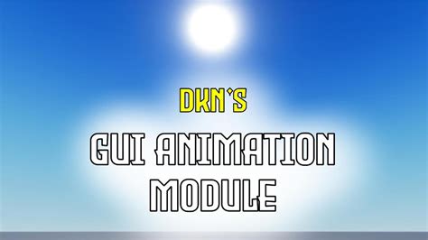 Dkns Gui Animations Module V2 2 Community Resources Developer