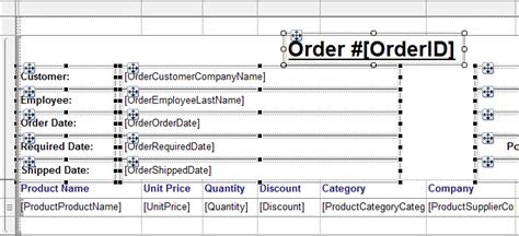 Code On Time Sample Applications Order Form Report Multi Level Grouping