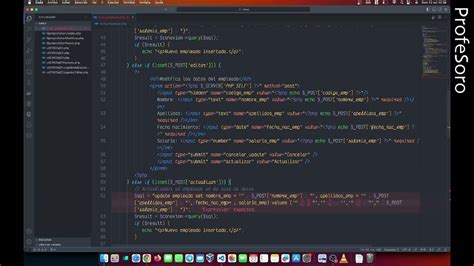 Crud Php Y Mysql 04 Actualizar Datos Parte 2 Youtube