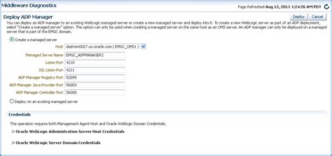 Installing Application Dependency And Performance 12c Release 1 121