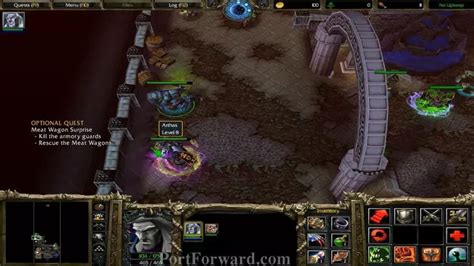 Warcraft 3 The Frozen Throne Walkthrough The Scourge Campaign Chapter 2