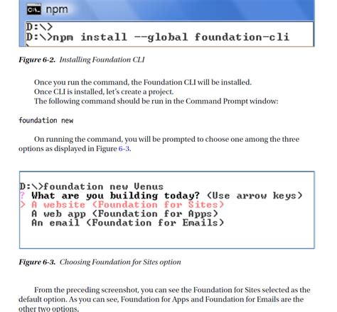Command Line Interface Unable To Install Foundation With Cli Stack