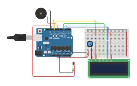 Circuit Design Projeto Sinais Em Código Morse Tinkercad