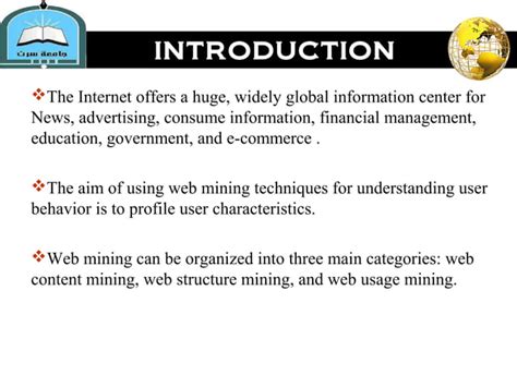 Applying Web Mining Application For User Behavior Understanding Ppt