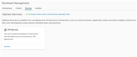 Виртуализация Vmware представила службу Vsphere Virtual Machine Service Vm Service в Vsphere