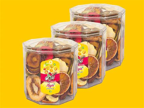 میوه خشک نگین؛ خانگی ماندگاری بالا 2 حجم 100 250 500 گرمی آراد برندینگ