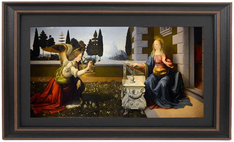 Leonardo Da Vinci The Annunciation