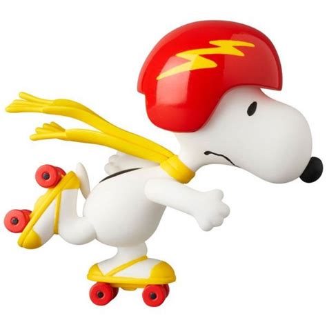 【玩具將軍】現貨 Medicom Toy Udf 花生系列16 史努比 Snoopy Roller Derby 蝦皮購物