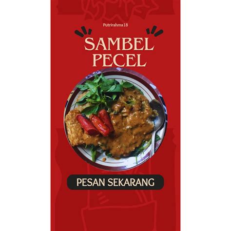 Jual Sambel Pecel Bumbu Pecel Asli Pedas 1kg Shopee Indonesia