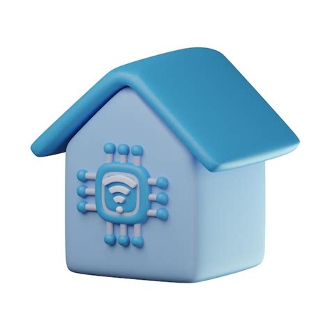 Premium Photo 3d Smart Home Illustration