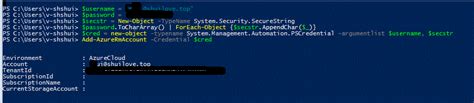 Powershell Add Azurermaccount Sequence Contains No Elements Stack Overflow