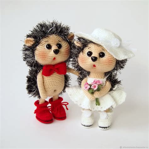 Прелестные вязаные игрушки от Елены Химинченко