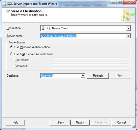 SQL Server Integration Services SSIS Import Data Using Wizard