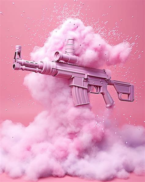 Premium Ai Image Exploding Love Outdoor Symbol Of A Weapon Gone Wild With A Fiery Blaze Of