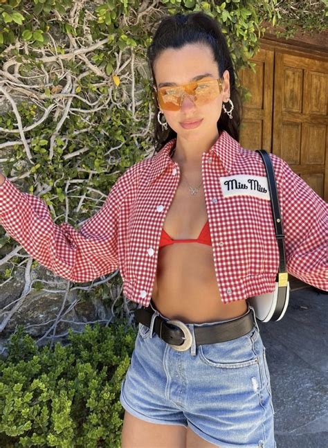 Dua Lipa Instagram Fashion Dream Clothes Indian Actress Pics