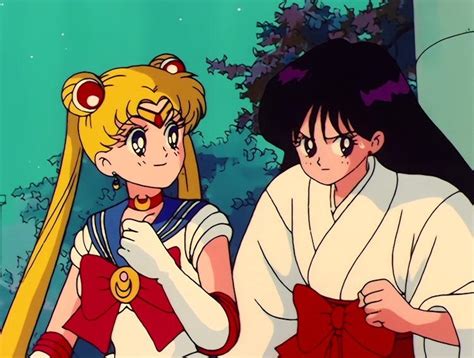Sailor Moon Serenausagi And Raye Rei By Ugsf On Deviantart