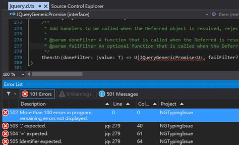 Typescript 14升級通知 黑暗執行緒