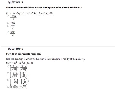 Solved QUESTION Find The Derivative Of The Function At Chegg