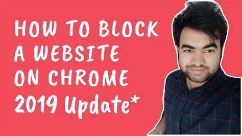 How To Block A Website On Chrome Easy Method Youtube