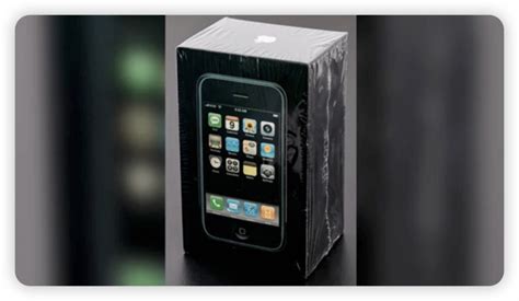 原装未拆封的初代iPhone以43万多元价格卖出 MacWorld 史蒂夫乔布斯 时间