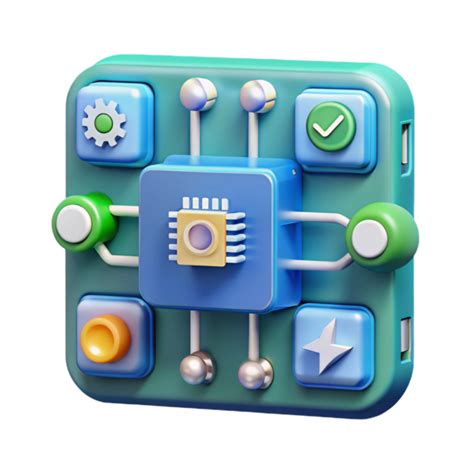 Impressive Modern 3d App Interface Design Technology Buttons And Ui 4k 56744417 Png