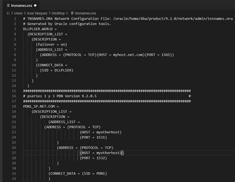How To Set Tnsnames Ora File To Plsql Developer