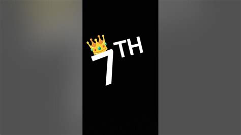 7 Th Class 👑 Youtube
