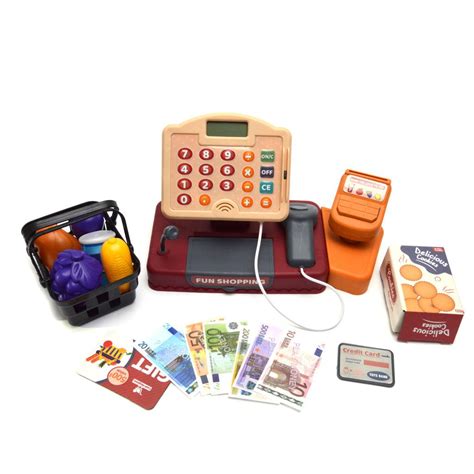 Детски касов апарат с аксесоари Domik Bg