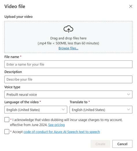 ビデオ翻訳を使用する方法 Speech サービス Azure Ai Services Microsoft Learn