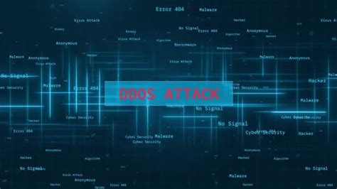 Ddos Attack Message Warning Message With Moving Words Backgrounds Motion Graphics Ft Access