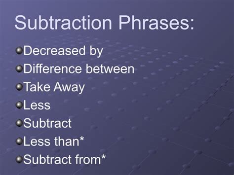 Algebraic Expressions Review Of Four Basic Operations Pptx