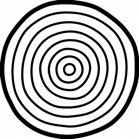 Age Dating Dendrochronology Growth Ring Rings Tree Icon