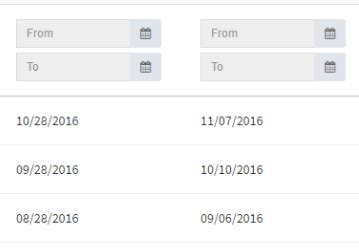 Jquery Datatable Column Filter With Bootstrap Datepicker Stack Overflow