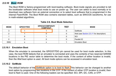 running piccolo f28026 from flash c2000 microcontrollers forum