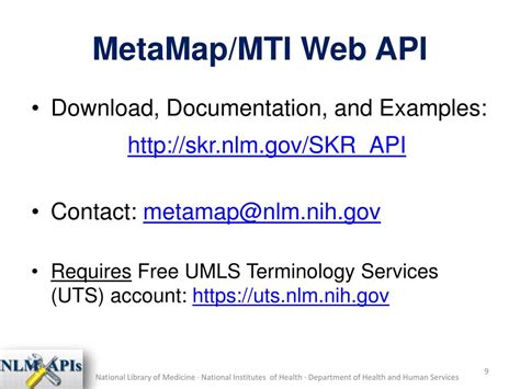 Ppt Metamap Mti Web Api Powerpoint Presentation Free Download Id