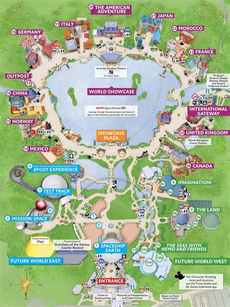Attractions At Epcot 2025 Mike A Walden