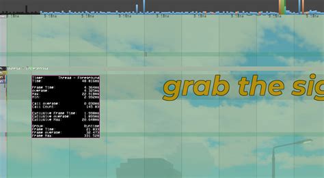 Lag Spikes Microprofiler Shows Thread Foreground Engine Bugs