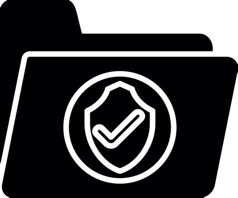 File Security Vector Icon 21072674 Vector Art At Vecteezy