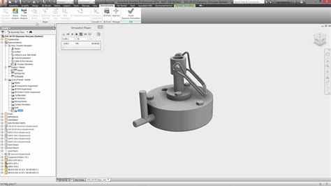 Autodesk Inventor Dynamic Simulation Youtube
