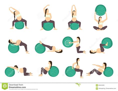 Pregnant Exercises Ball Artofit