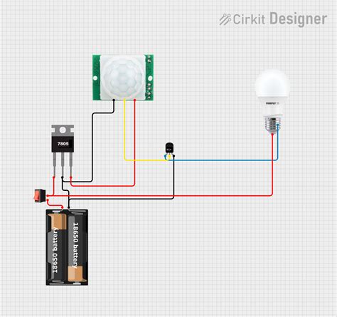 How To Use Hc Sr501 Motion Sensor Pinouts Specs And Examples Cirkit Designer