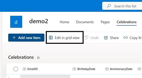 How To Copy And Paste Data In A Sharepoint List Using Ctrlc And Ctrlv Dalikoo