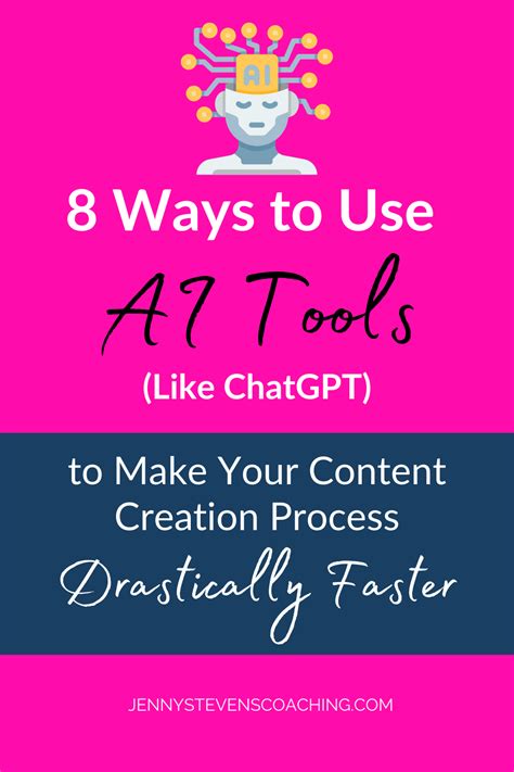 8 Ways Ai Tools Like Chatgpt Can Drastically Cut Your Content Creation