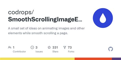 Github Codropssmoothscrollingimageeffects A Small Set Of Ideas On Animating Images And Other