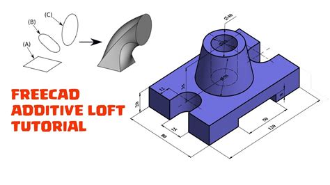 Freecad Loft Tutorial Youtube