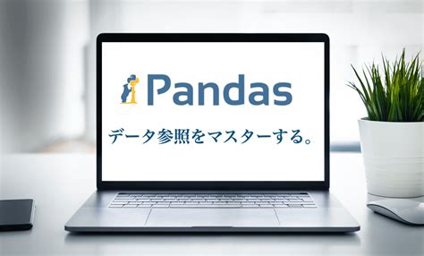 pandasのdataframeの要素の参照方法をマスターしよう
