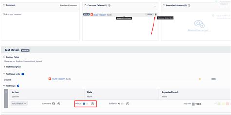 Xray 8160 Deleting Test Step Defects From The Execution Defects Table