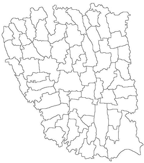 Separating A Political Map Into Regions Following The Borders Of A Png