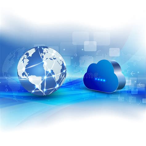 Cloud Computing Concept Background For Communication And Technology