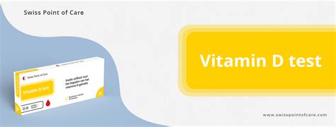 Selftest Vitamin D Swiss Point Of Care